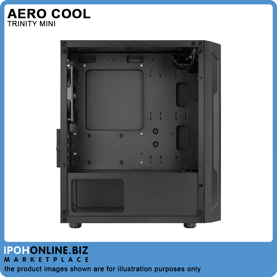 AeroCool | Trinity Mini-G-BK-v1 | Mini Tower Case | Ipohonline